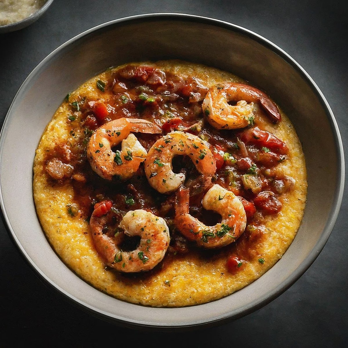 Creole Shrimp and Grits Recipe @ TotallyChefs