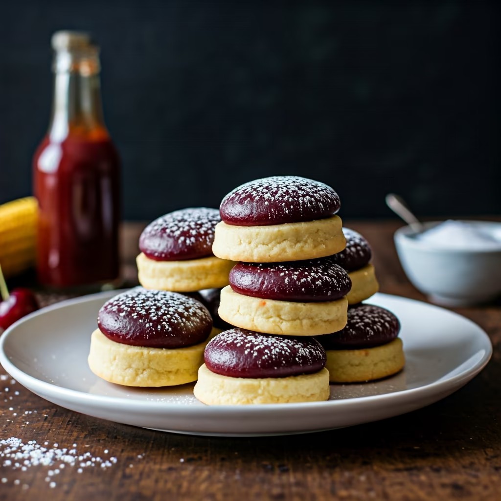 Tart Cherry Fondant Creams Recipe @ TotallyChefs