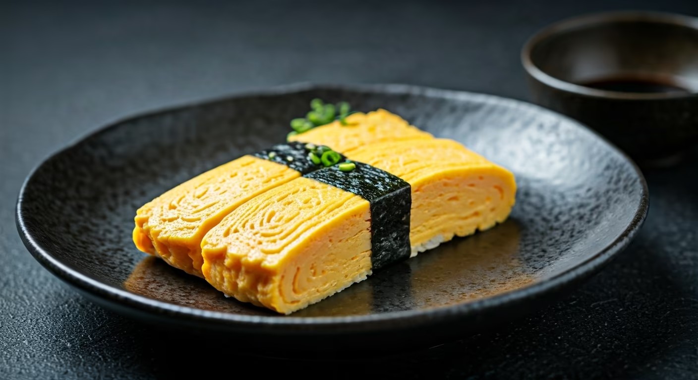 Sushi Restaurant-Style Tamago Recipe @ TotallyChefs