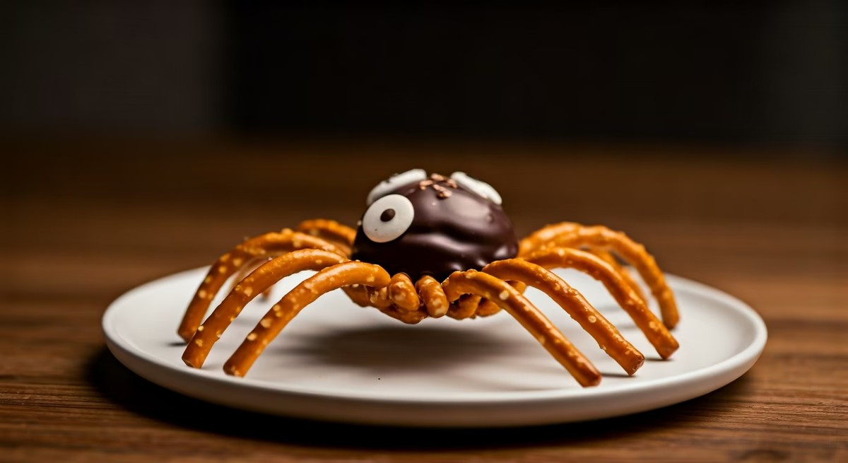 Creepy Crawly Chocolate Spiders Recipe @ TotallyChefs