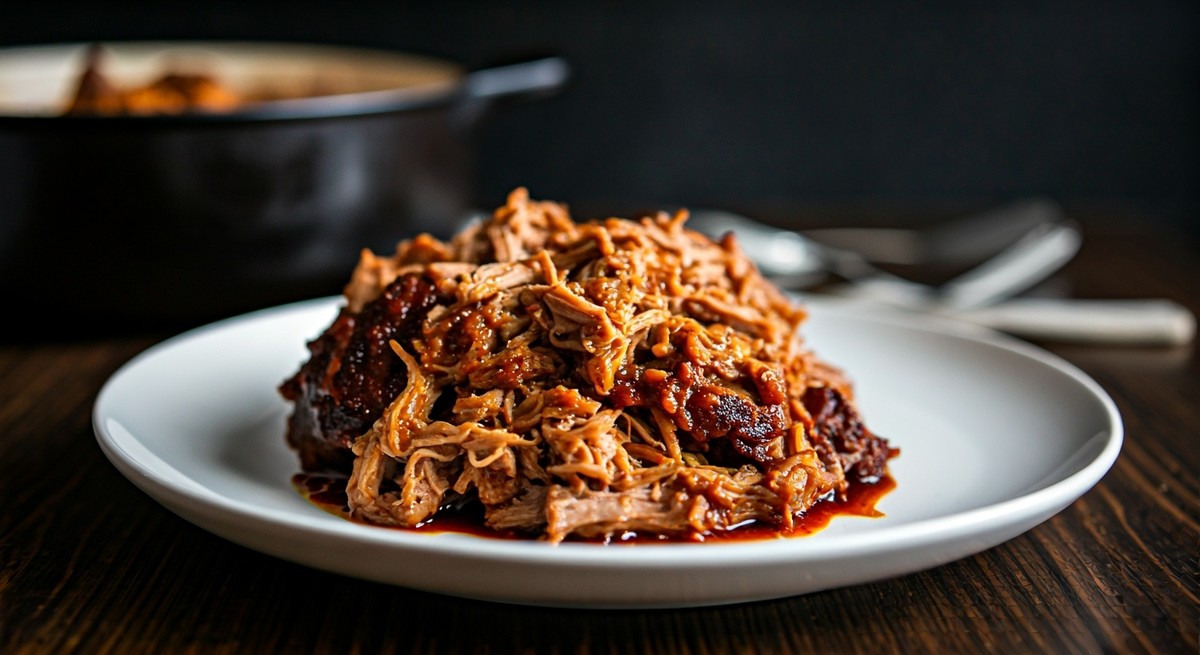 Smoky Forest Slow-Cooked Pulled Pork Recipe @ TotallyChefs